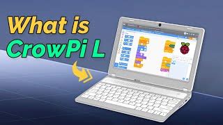 CrowPi L Advanced Kit Real Raspberry Pi Laptop For Learning