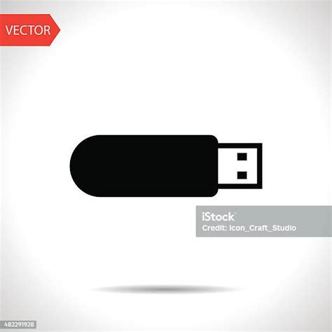아이콘크기 Usb 스틱 0명에 대한 스톡 벡터 아트 및 기타 이미지 0명 2015년 Usb 케이블 Istock