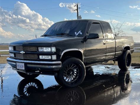 1996 Chevrolet K1500 With 22x12 51 Arkon Off Road Caesar And 30540r22