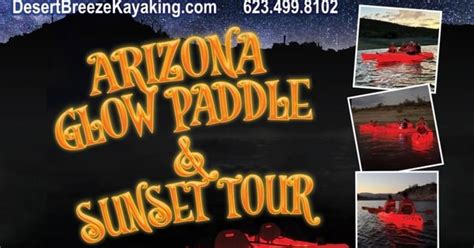Arizona Glow Sunset Kayak Tour Lake Pleasant