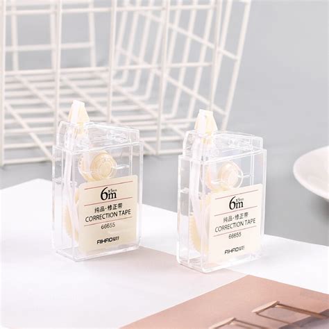 6 Meters Simple Clear Case Correction Tape School Grandado