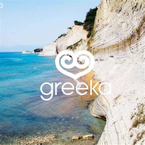 Corfu Peroulades Beach Photos Map Greeka