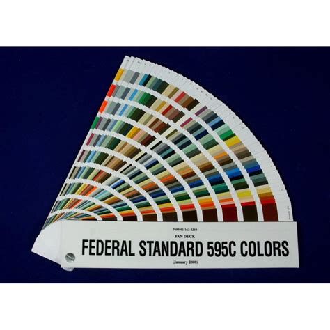 Federal Standard 595c Colors Fed Std 595c Fan Deck美國聯邦航太工業塗料 蝦皮購物