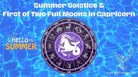 Solstice Full Moon Energies Youtube