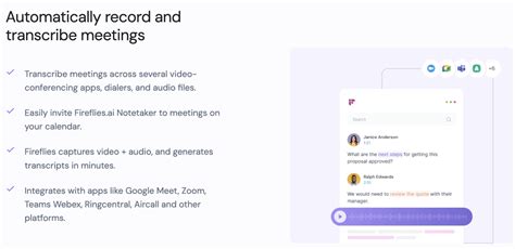 Review Of Fireflies Ai Meeting Productivity With Ai Ai Tools Bunnypixel