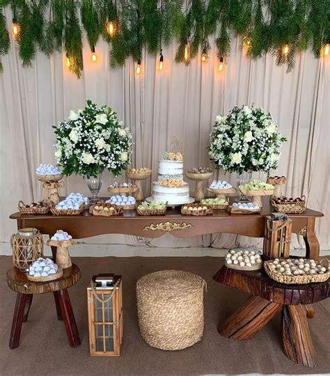 Daiane Xavier Casamentos On Instagram Decoração Linda E Rústica Para