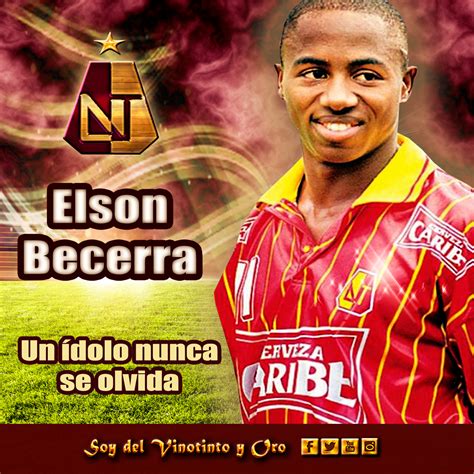 Elson Becerra Legendario Deportes Tolima Soy Del Vinotinto Y Oro
