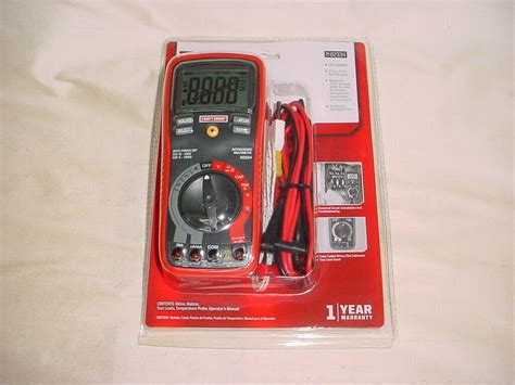 Craftsman Digital Multimeter With Auto Ranging Function Everything Else