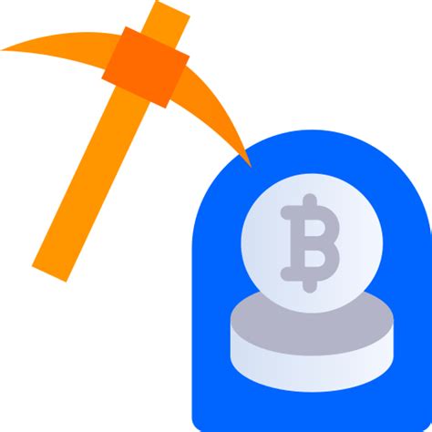 Bitcoin Mining SBTS Flat Icon
