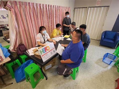 高雄首場猴痘疫苗外展接種服務開跑，為健康加添一抹陽光 台銘新聞網