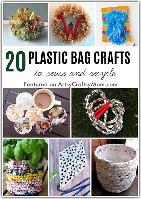 Recycle Plastic Bags Crafts