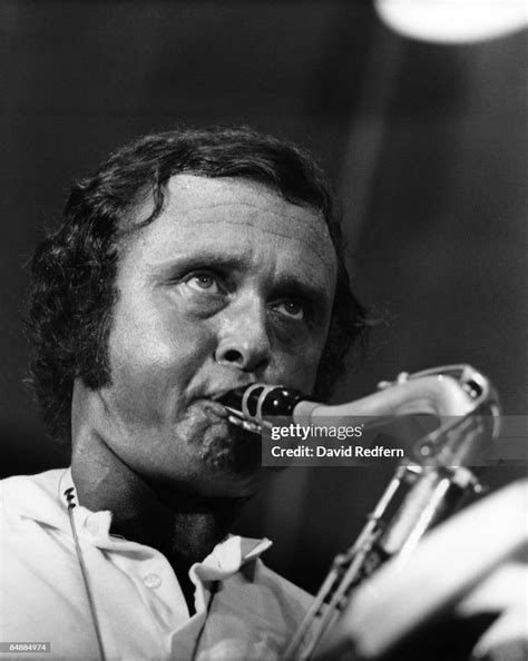 American Jazz Saxophonist Stan Getz Performs Live On Stage Circa 1975