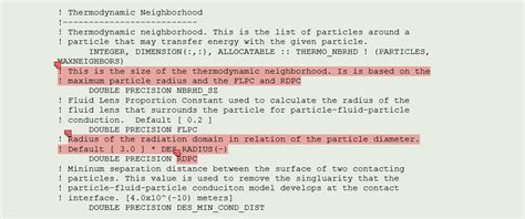 search for particles within a specified range mfix netl flow