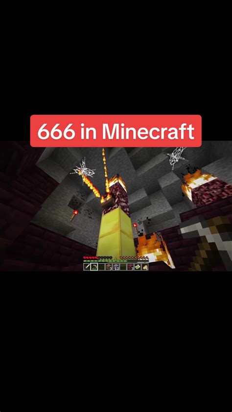 666 In Minecraft 😳 Fyp Gaming Minecraft Tiktok