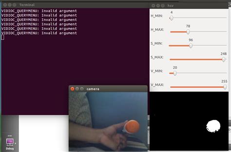 OpenCV Ubuntu C Membuat Trackbar Pada Frame HSV Catatan Skripsweat