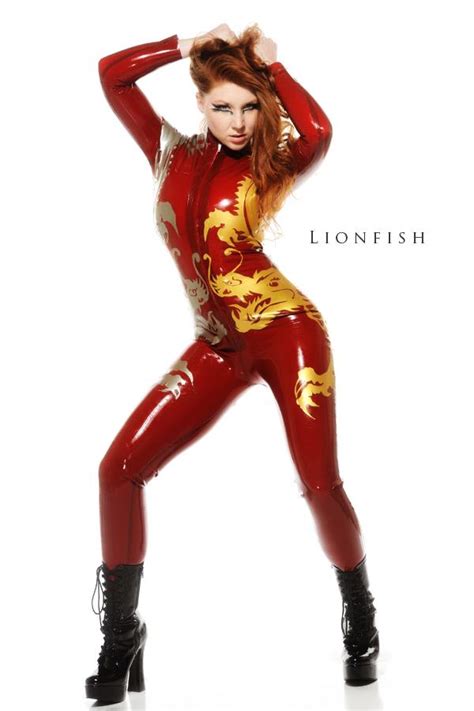Dragon Catsuit Dawnamatrix Latex Clothing