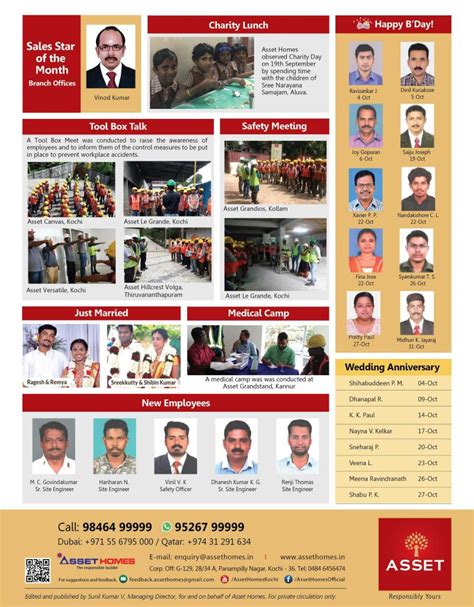 Asset Homes On Linkedin Asset Beyond Squarefeet A Monthly Newsletter