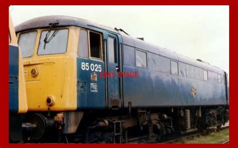 Photo Br Electric Class 85 Loco No 85025 £145 Picclick Uk