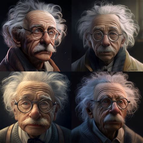 Einstein With Glasses