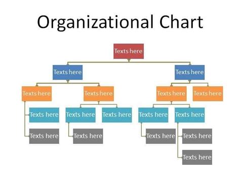 Organizational Chart Template 447 Proje Yönetimi