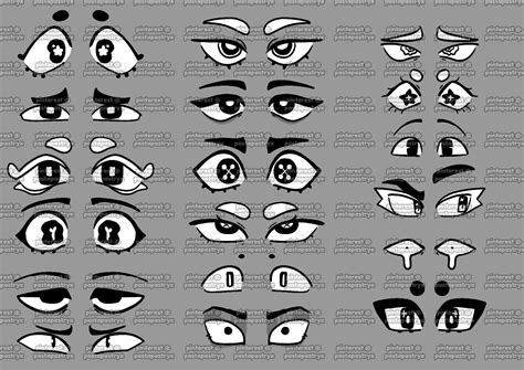 Eyes Reference 3 Pastryx In 2024 Cartoon Eyes Drawing Cute Eyes