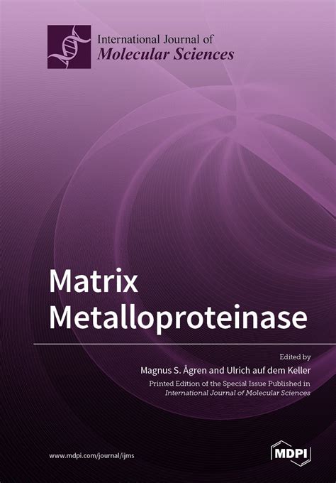 Matrix Metalloproteinase Mdpi Books