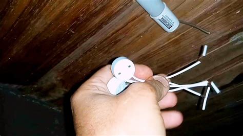 Como instalar uma lâmpada de Led tubular ao forro de madeira YouTube