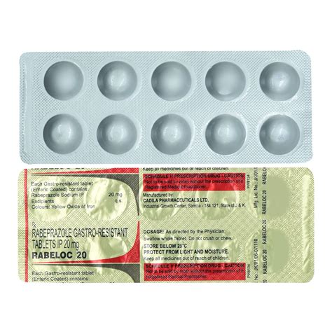 Rabeloc 20 Tablet Uses Side Effects Price Apollo Pharmacy