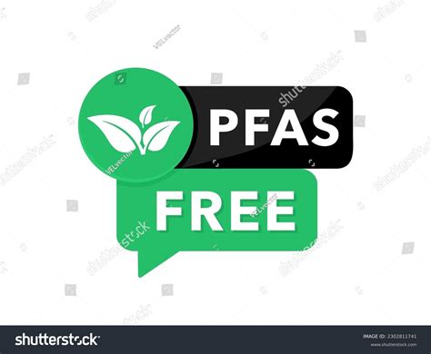 Pfas Free Label Icon Symbol Proper Stock Vector Royalty Free 2302811741 Shutterstock