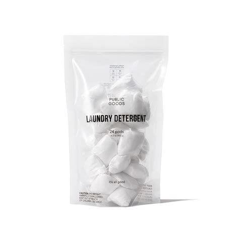 Public Goods Laundry Detergent Pods Gessato Design Store