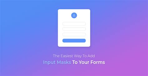 The Easiest Way To Add Input Masks To Your Forms Tutorialzine