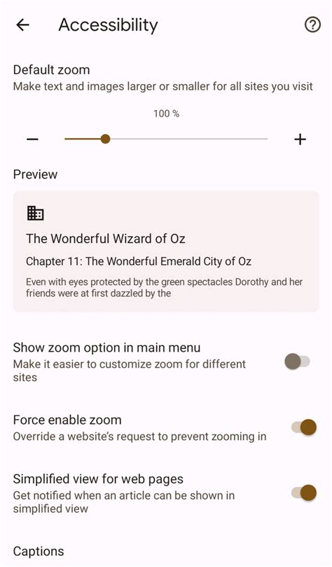 Text Scaling Removed From Android Chrome Suggestions For Other Browsers Rchrome