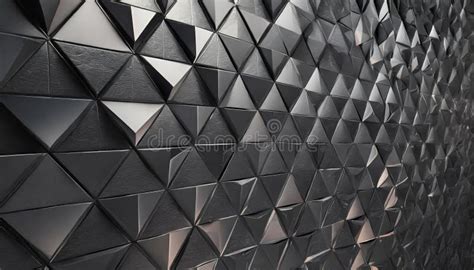 Polished Semigloss Wall Background Featuring Triangular Tile Design