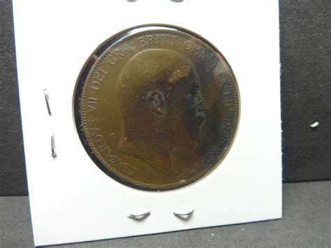 Uk 1908 1 Penny King Edward Vii 👀 For Sale Buy Now Online Item