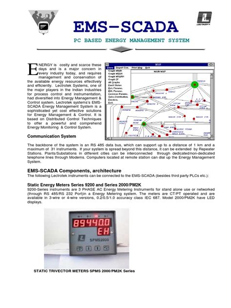 ems and scada pc based energey management systems pdf programmable