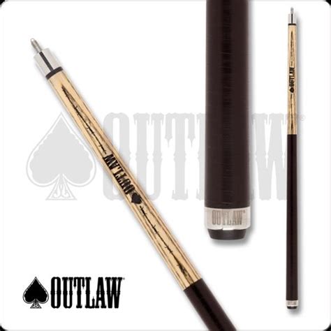 Outlaw Break Cue Ash Solids N Stripes