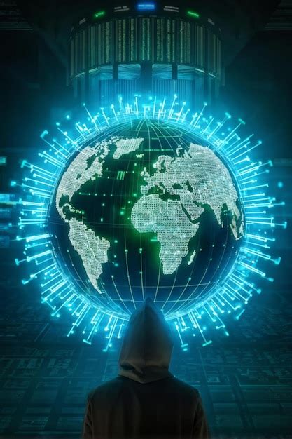 Innovative Cybersecurity For Future Connectivity Premium Ai Generated Image