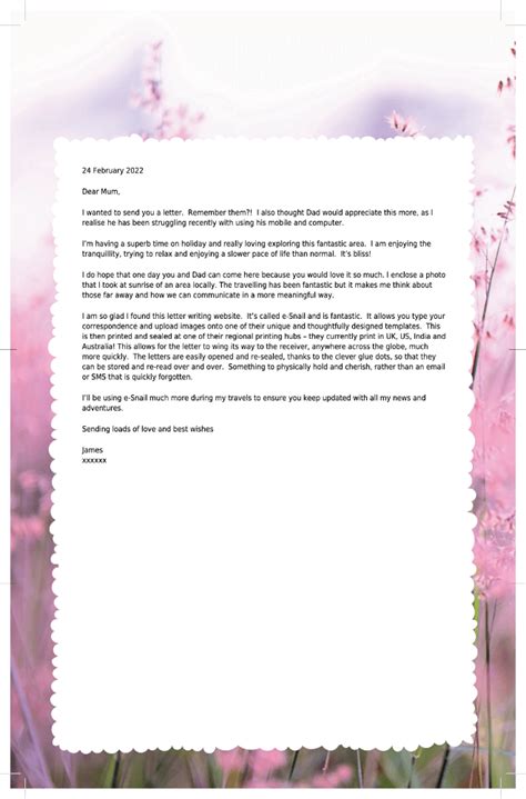 Write Letters Online E Snail