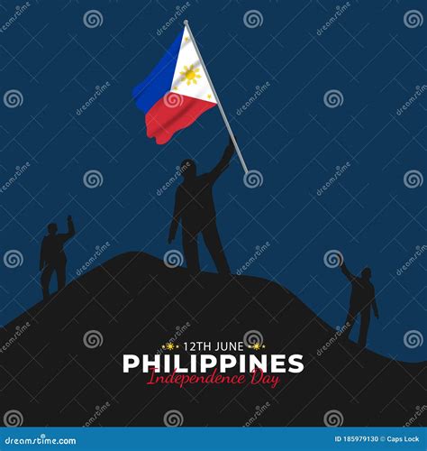 Vector Illustration Of Filipino Araw Ng Kalayaan Philippine