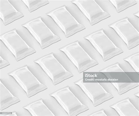 화이트 코코아테스 바 포장 모형 빈 플라스틱 사탕 용기 밝은 배경에 고립 된 3d 렌더링 3차원 형태에 대한 스톡 사진 및 기타