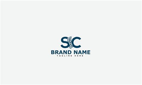 Sc Logo Design Template Vector Graphic Branding Element 10814110 Vector