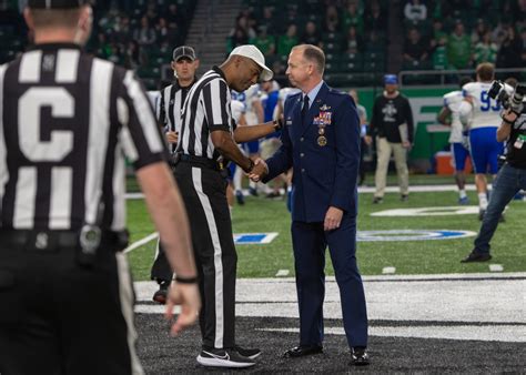 DVIDS Images UND Hawks And ISU Sycamores Honor Military