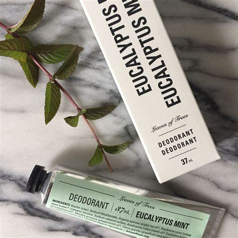 Eucalyptus Mint Natural Deodorant Leaves Of Trees Leaves Of Trees