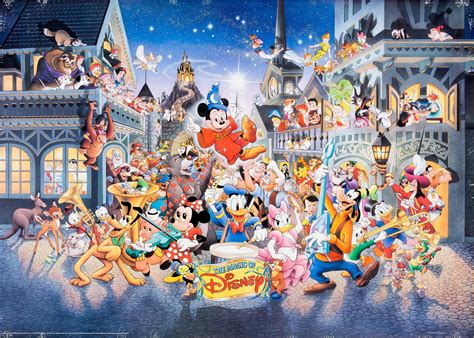 All Disney Characters Poster