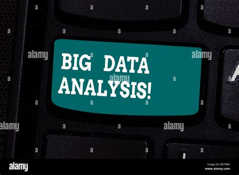 Handwriting Text Writing Big Data Analysis Concept Meaning Complex