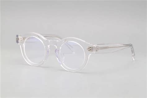 Zerosun Vintage Round Glasses Frame Men Retro Round Eyeglasses Small 4