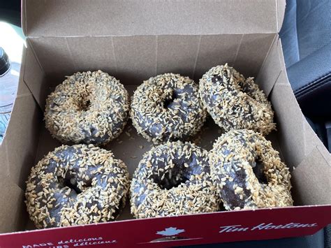 Lakefield Timmies Actually Had Coconut Donuts Again R Timhortons