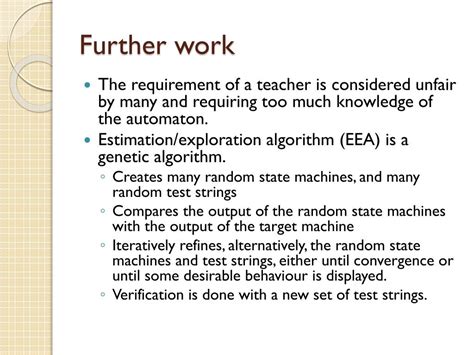 Ppt Inferring Finite Automata From Queries And Counter Examples Powerpoint Presentation Id