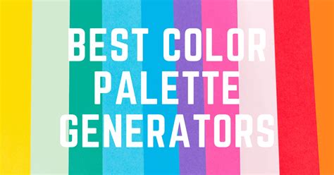 10 Best Online Color Palette Generators 2025