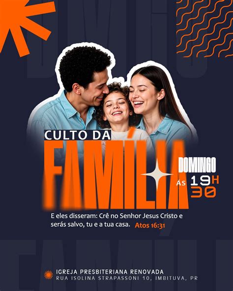 Igreja Presbiteriana Renovada De Imbituva 🧡 Culto Da FamÍlia 🧡 Nada